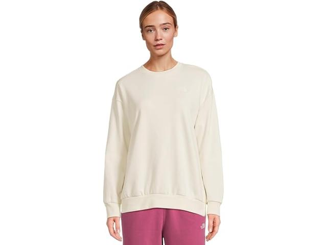 (取寄) ノースフェイス レディース エボリューション エンブロイダー オーバーサイズ クルー The North Face women Evolution Embroidered Oversized Crew White Dune