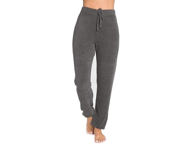 (取寄) ベアフットドリームス レディース コージーシック ウルトラ ライフ トラック パンツ Barefoot Dreams women Cozychic Ultra Lite Track Pants Carbon
