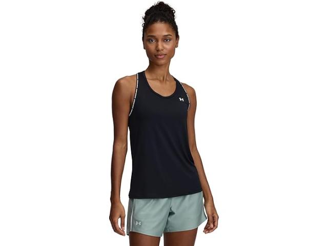 (取寄) アンダーアーマー レディース テック ノックアウト タンク トップ Under Armour women Tech Knockout Tank Top Black/White