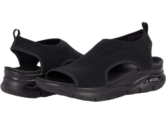 (取寄) スケッチャーズ レディース アーチ フィット - シティ キャッチ SKECHERS women SKECHERS Arch Fit - City Catch Black/Black