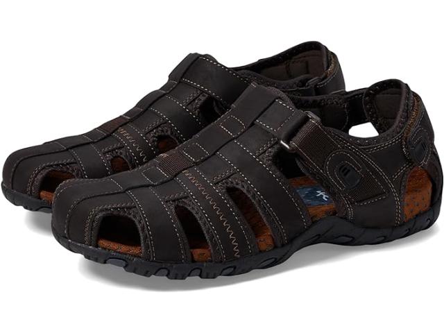(取寄) ナン ブッシュ メンズ リオ ブラボー フィッシャーマン サンダル Nunn Bush men Nunn Bush Rio Bravo Fisherman Sandal Brown