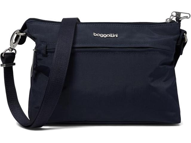 (取寄) バッガリーニ レディース セキュアテックス アンチ-シーフ メメント クロスボディ Baggallini women Securtex Anti-Theft Memento Crossbody French Navy