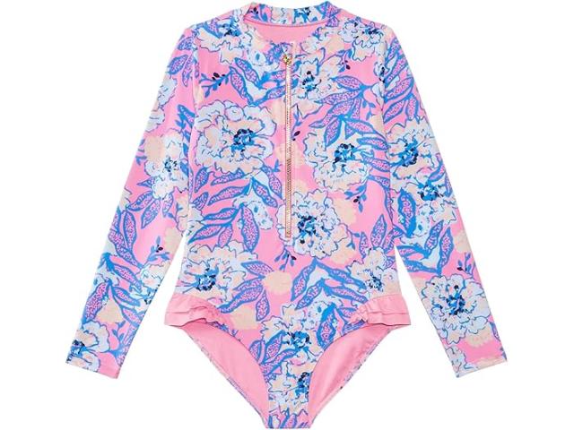(取寄) リリー ピュリッツァー キッズ ガールズ ラッシュガード Upf 50+ (トドラー/リトル キッズ/ビッグ キッズ) Lilly Pulitzer Kids girls Denning Rashguard Upf 50+ (Toddler/Little Kids/Big Kids) Multi Totally Koalafied