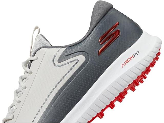 (取寄) スケッチャーズ ゴルフ メンズ ゴー ゴルフ マックス-3 Skechers GO GOLF men Skechers GO GOLF Go Golf Max-3 Grey/Red 取寄) スケッチャーズ ゴルフ メンズ ゴー ゴルフ マックス-3 Skechers