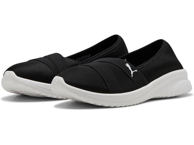(取寄) プーマ レディース アデリナ 2 スニーカー PUMA women Adelina 2 Sneaker Puma Black/Puma White