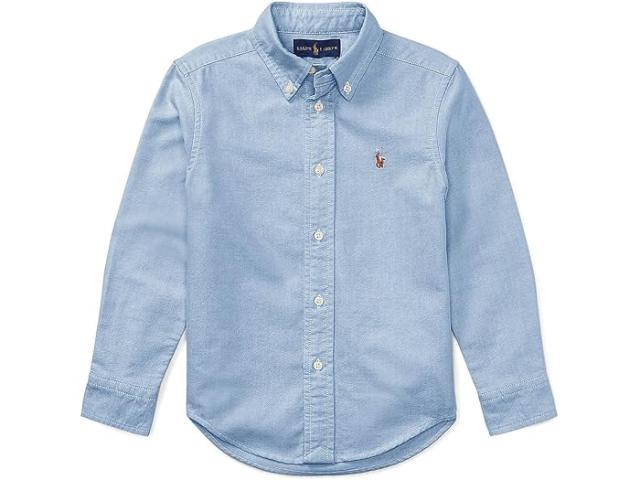 (取寄) ラルフローレン キッズ キッズ コットン オックスフォード スポーツ シャツ (リトル キッズ) Polo Ralph Lauren ...