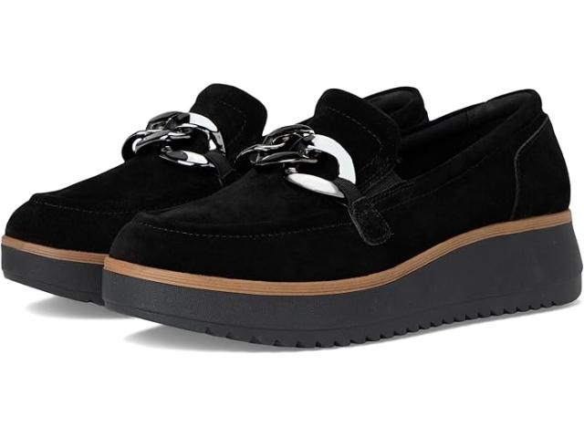 (取寄) クラークス レディース メイ Clarks women Clarks Zylah May Black Suede