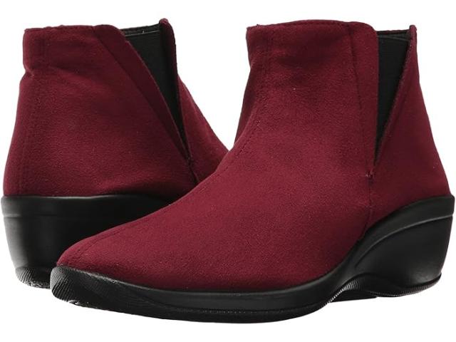 (取寄) アルコペディコ レディース ルアナ Arcopedico women Luana Burgundy Faux Suede