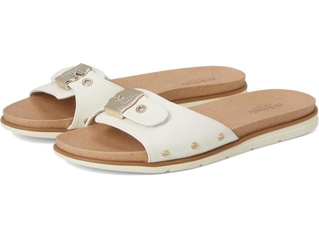 (取寄) ドクターショール レディース ナイス アイコニック フラッツ サンダル Dr. Scholl's women Nice Iconic Flat Sandal Off White