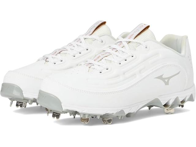 (取寄) ミズノ レディース 9-スパイク スウィフト 8 ロー メタル Mizuno women 9-Spike Swift 8 Low l White