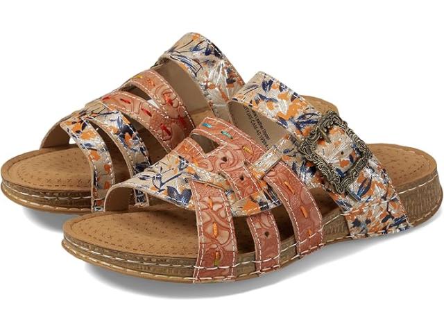 (取寄) ラルティストバイスプリングステップ レディース カラミティジェイ L'Artiste by Spring Step women Calamityjay Camel Multi