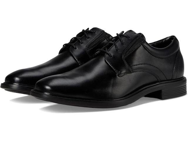 (取寄) ナン ブッシュ メンズ スターク プレーン トゥ オックスフォード レザー ビジネス フォーマル ダービー ドレス カジュアル レースアップ Nunn Bush men Stark Plain Toe Oxford Leather Business Formal Derby Dress Casual Lace-Up Black