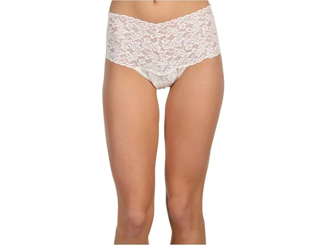 (取寄) ハンキー パンキー レディース シグニチャー レース レトロ トング Hanky Panky women Signature Lace Retro Thong Marshmallow