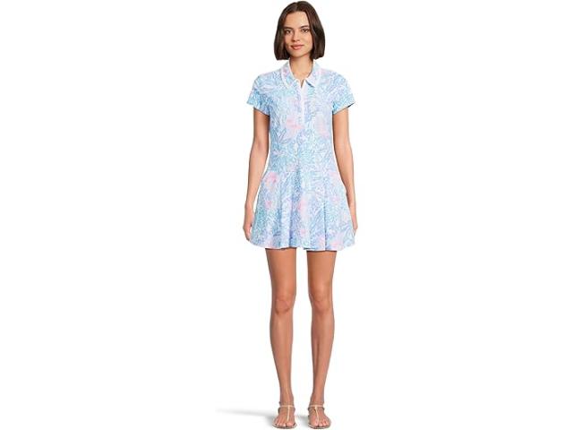 (取寄) リリー ピュリッツァー レディース ドレス Upf 50+ Lilly Pulitzer women Jessamy Dress Upf 50+ Multi Via Del Mar