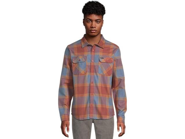 (取寄) ルーカ メンズ ザッツル ワーク フランネル ロング スリーブ RVCA men Thatll Work Flannel Long Sleeve Mushroom