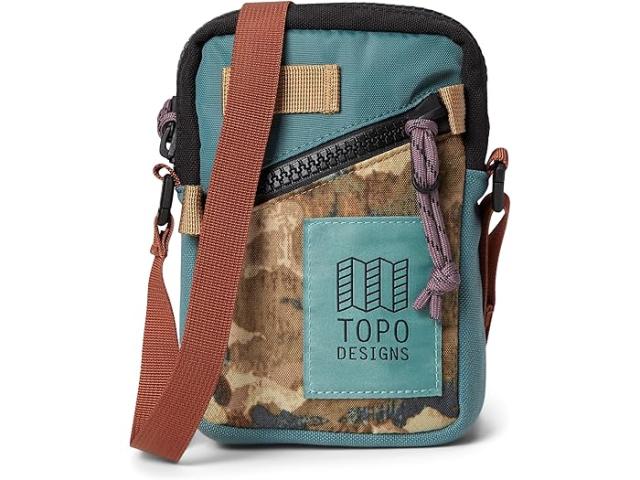 (取寄) トポデザイン ミニ ショルダー バッグ Topo Designs Mini Shoulder Bag Sea Pine/Blur Camo