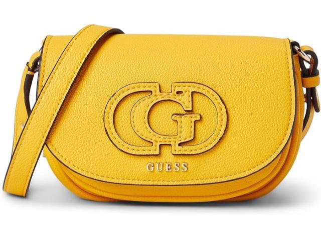 (取寄) ゲス レディース ミニ コンバーチブル クロスボディ フラップ GUESS women Calebra Mini Convertible Crossbody Flap Marigold