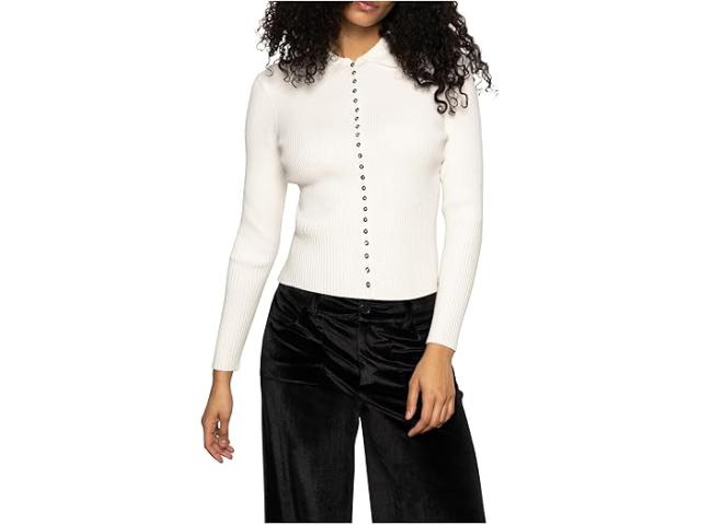 (取寄) サンクチュアリ レディース ボタン ダウン ベアリアゲイティド カルディ Sanctuary women Button Down Variegated Cardi Chalk