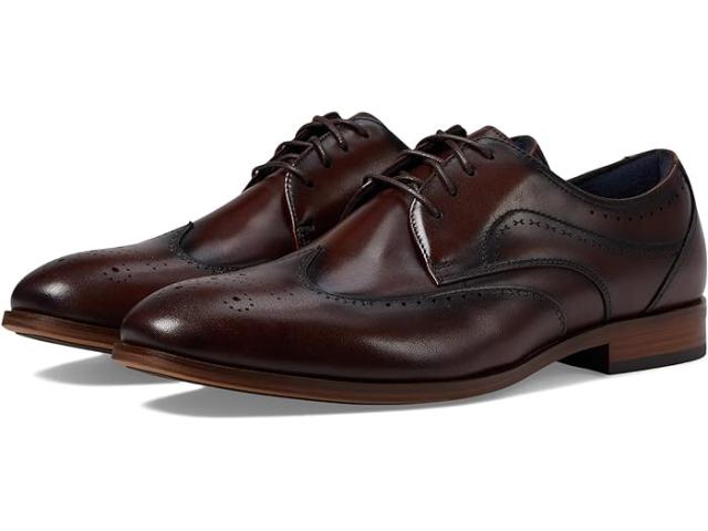 (取寄) ステイシー アダムス メンズ ブレイデン ウイング ティップ レースアップ Stacy Adams men Brayden Wing Tip Lace-Up Brown