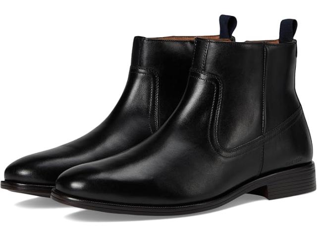 (取寄) ジョンストン&マーフィー メンズ リーブ ジップ ブーツ Johnston & Murphy men Reeve Zip Boots Black Full Grain