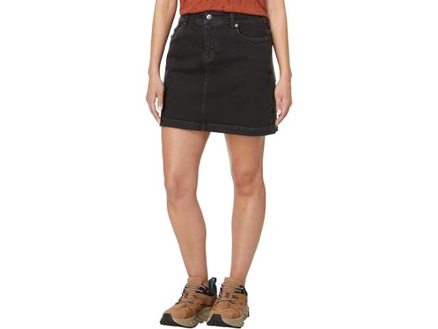 (取寄) トードアンドコー レディース バルサム シーディド スカート Toad&Co women Balsam Seeded Skirt Washed Black