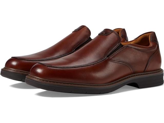 (取寄) フローシャイム メンズ ノーウォーク モック トゥ スリッポン Florsheim men Norwalk Moc Toe Slip-On Cognac