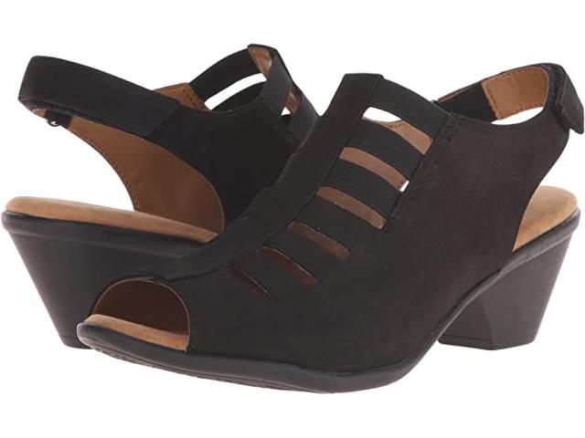 (取寄) コンフォーティヴァ レディース フェイ Comfortiva women  Faye Black Otago Nubuck