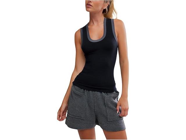 (取寄) フリーピープル レディース ロンガー デイズ タンク Free People women Longer Days Tank Black