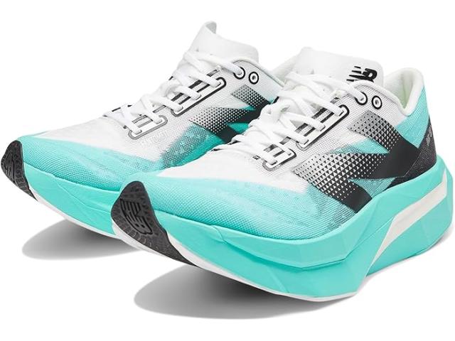 (取寄) ニューバランス レディース フューエルセル スーパーコンプ エリート V4 New Balance women FuelCell SuperComp Elite v4 Cyber Jade/White