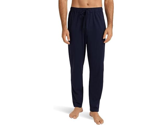 (取寄) ハンロ メンズ ナイト アンド デイ ニット ラウンジ パンツ Hanro men Night and Day Knit Lounge Pants Deep Navy 1