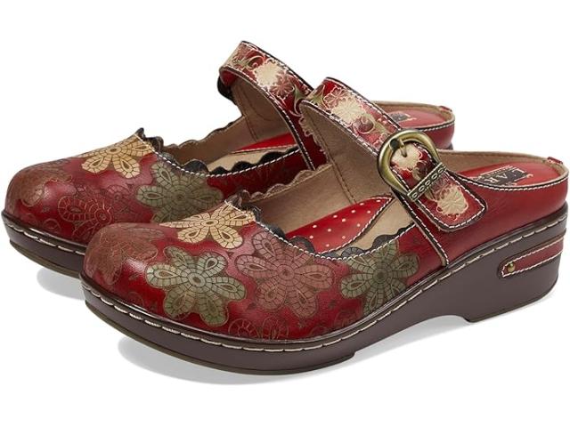 (取寄) ラルティストバイスプリングステップ レディース  L'Artiste by Spring Step women L'Artiste by Spring Step Flochino Red Multi