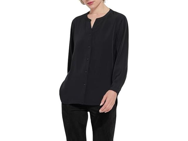 (取寄) リセ レディース ミア ストレッチ ウーブン トップ Lysse women Mia Stretch Woven Top Black