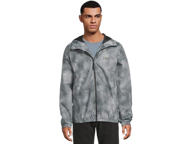 (取寄) ヘリーハンセン メンズ コア グラフィック レイン ジャケット Helly Hansen men Core Graphic Rain Jacket Black