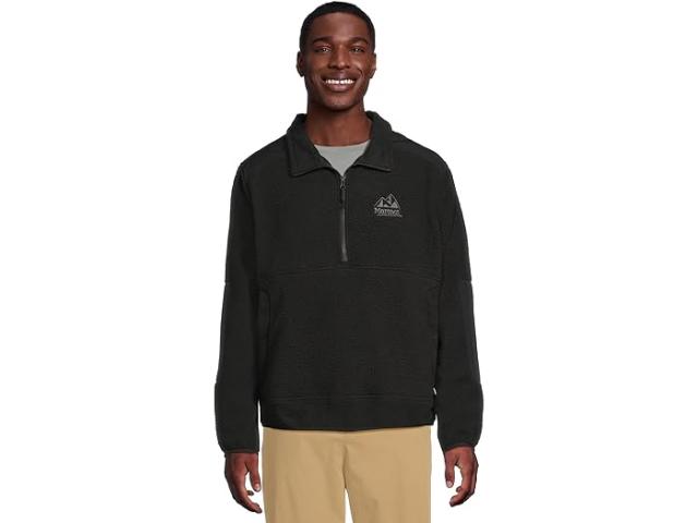 (取寄) マーモット メンズ ワンダラー ハイ パイル フリース プルオーバー Marmot men Wanderer High Pile Fleece Pullover Black