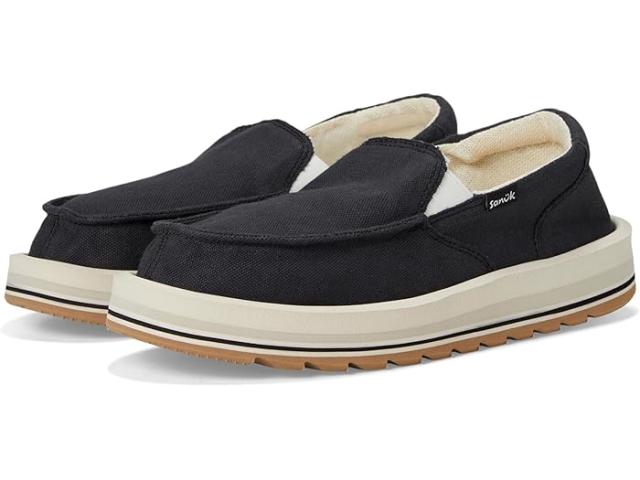 (取寄) サヌーク レディース ドンナ メサ Sanuk women Donna Mesa Black