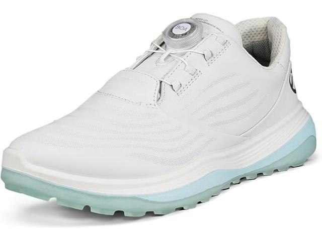 (取寄) エコー ゴルフ レディース LT1 ボア ハイブリット ウォータープルーフ ECCO Golf women LT1 BOA Hybrid Waterproof White