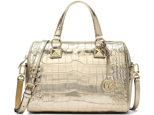 (取寄) マイケルコース レディース グレイソン MD ダッフル サッチェル MICHAEL Michael Kors women Grayson Md Duffle Satchel Pale Gold