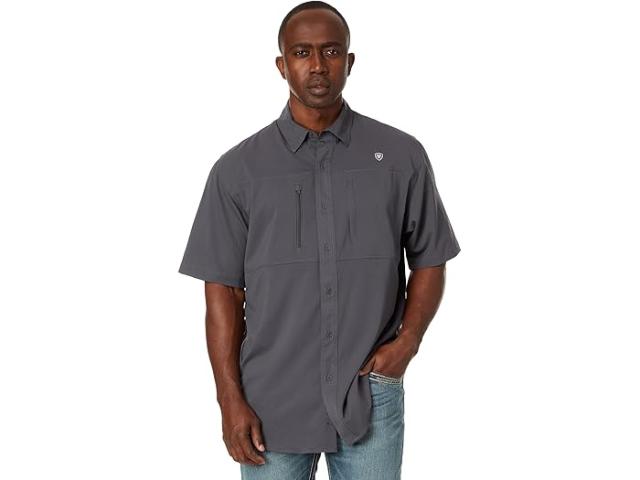 (取寄) アリアット メンズ ベントテック クラシック フィット シャツ Ariat men Venttek Classic Fit Shirt Black 1