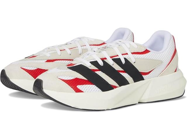 (取寄) アディダス ランニング メンズ ライトストライド スポーツウェア シューズ adidas Running men Lightstride Sportswear Shoes Off-White/Black/Better Scarlet