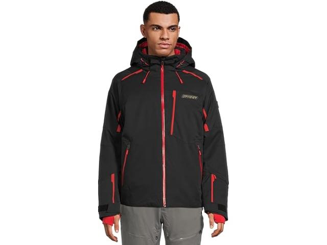 (取寄) スパイダー メンズ リーダー ジャケット Spyder men Leader Jacket Black