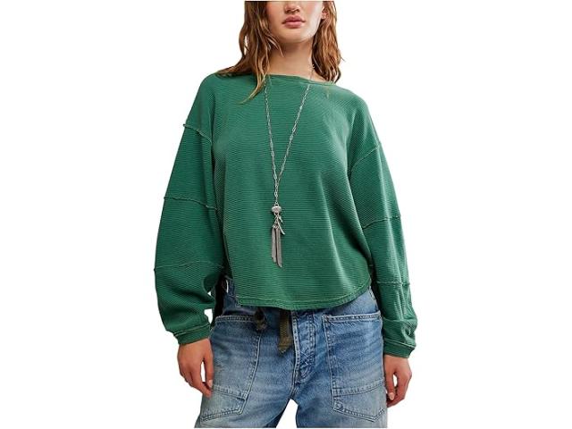 (取寄) フリーピープル レディース ウィー ザ フリー トータル エクリプス ティー Free People women We The Free Total Eclipse Tee Pine Forest