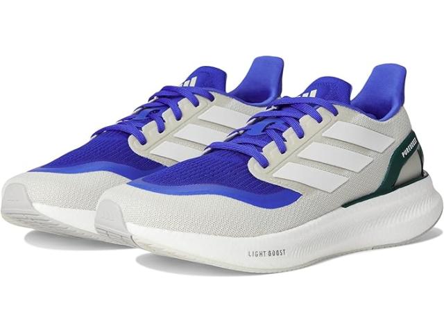(取寄) アディダス ランニング メンズ ピュアブースト 5 ランニング シューズ adidas Running men Pureboost 5 Running Shoes Lucid Blue/White/Collegiate Green