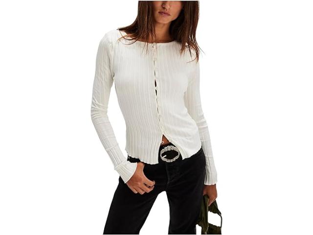 (取寄) フリーピープル レディース ティリー ロング スリーブ カルディ Free People women Tilly Long Sleeve Cardi Ivory