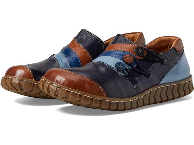 (取寄) スプリング ステップ レディース ニータ Spring Step women Spring Step Neeta Navy Multi