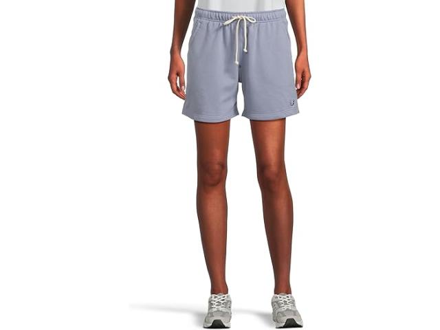 (取寄) ニューバランス レディース アスレチックス フレンチ テリー ショーツ New Balance women Athletics French Terry Shorts Dusk Shower