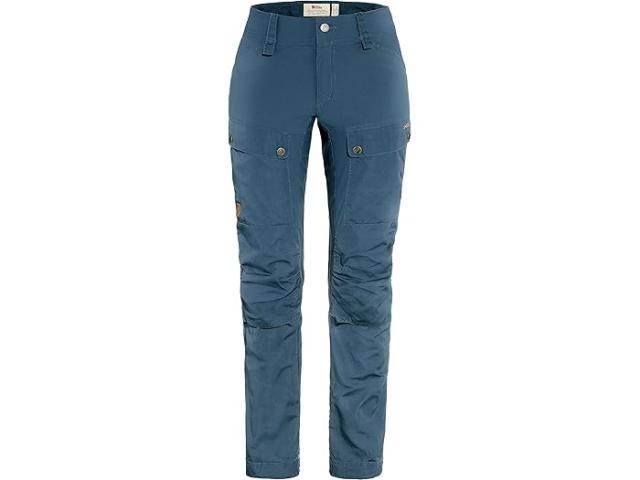 (取寄) フェールラーベン レディース ケブ トラウザーズ カーブ Fjllrven women Fjallraven Keb Trousers Curved Indigo Blue