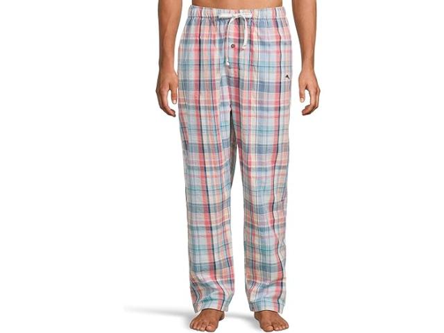 (取寄) トミーバハマ メンズ コットン シアサッカー ウーブン パンツ  Bahama men Cotton Seersucker Woven Pants Multi Plaid