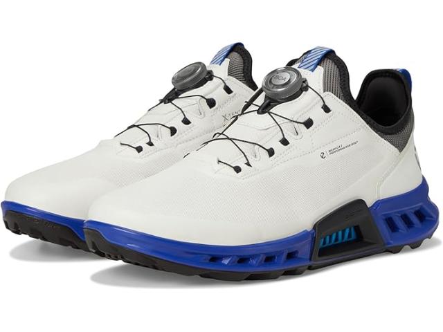 (取寄) エコー ゴルフ メンズ バイオム C4 ボア ゴアテックス ウォータープルーフ ゴルフ シューズ ECCO Golf men Biom C4 Boa Gore-tex Waterproof Golf Shoe White/Virtual
