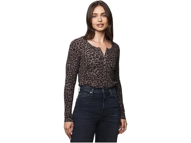 (取寄) スプレンディッド レディース レオ フォーエバー ヘンリー Splendid women Leo Forever Henley Leopard Print