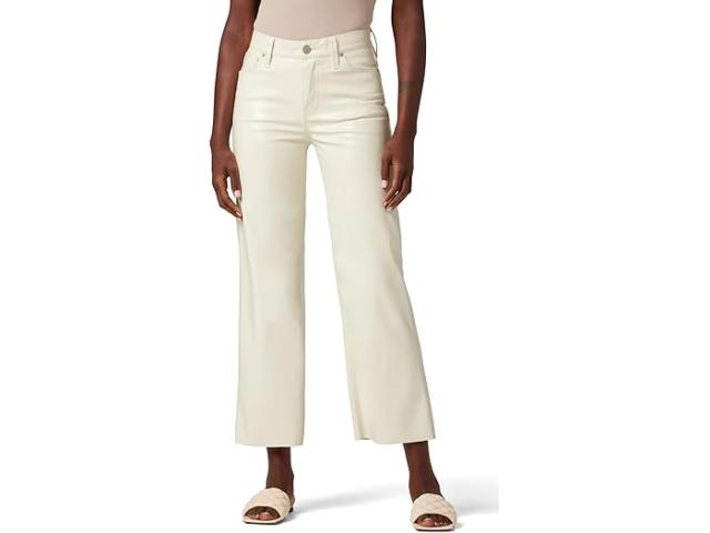 (取寄) ハドソン ジーンズ レディース ロージー ハイライズ ワイド レッグ クロップ イン パテント イーグレット Hudson Jeans women Hudson Jeans Rosie High-Rise Wide Leg Crop in Patent Egret Patent Egret